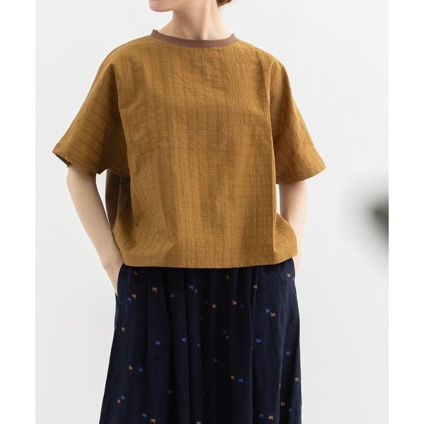 ZOZO問い合わせ番号:106372115ショップ:COO ONLINE，クーオンラインブランド:nop de nod，ノップドゥノッド商品名:Cloche misc布帛Tシャツカテゴリ:トップス>Tシャツ/カットソーブランド品番:2...