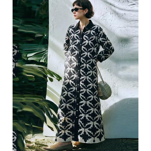 ZOZO問い合わせ番号:106372274ショップ:antiqua，アンティカブランド:antiqua，アンティカ商品名:長袖 刺繍 シャツワンピースカテゴリ:ワンピース/ドレス>シャツワンピースブランド品番:NUI-00012素材:...