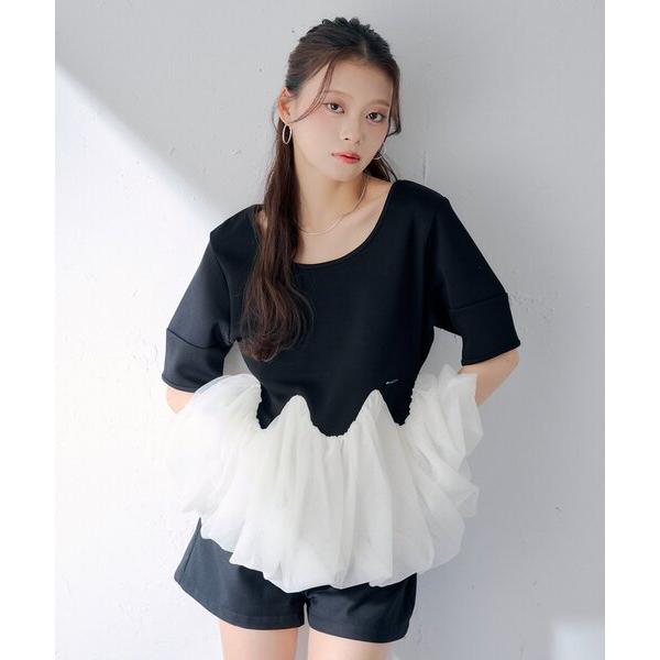 ZOZO問い合わせ番号:106372452ショップ:Chico，チコブランド:Chico，チコ商品名:【SALON by Chico】デザインスリーブチューリップバルーントップスカテゴリ:トップス>Tシャツ/カットソーブランド品番:C...