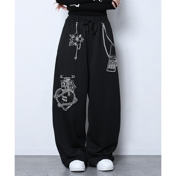 ZOZO問い合わせ番号:106372554ショップ:Chaco closet，チャコクローゼットブランド:BLACKQUEEN，ブラッククイーン，Chaco closet，チャコ クローゼット商品名:【BLACKQUEEN】チェーンプリント...