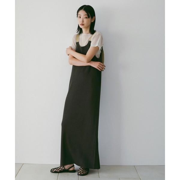 ZOZO問い合わせ番号:106372636ショップ:anuke，アンヌークブランド:anuke，アンヌーク商品名:salopette Knit Onepieceカテゴリ:ワンピース/ドレス>ワンピースブランド品番:62610303素材...