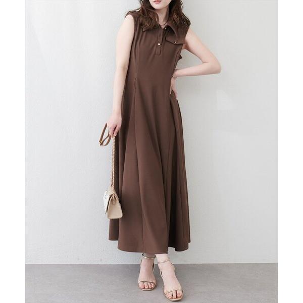 ZOZO問い合わせ番号:106372861ショップ:natural couture，ナチュラルクチュールブランド:natural couture，ナチュラルクチュール商品名:美シルエットノースリフレアワンピースカテゴリ:ワンピース/ドレス&...