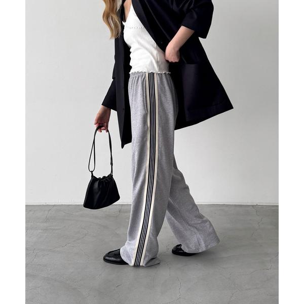 ZOZO問い合わせ番号:106372898ショップ:CANAL JEAN，キャナルジーンブランド:CANAL JEAN，キャナルジーン，El mar，エルマール商品名:El mar　ライントラックパンツカテゴリ:パンツ>その他パンツブ...