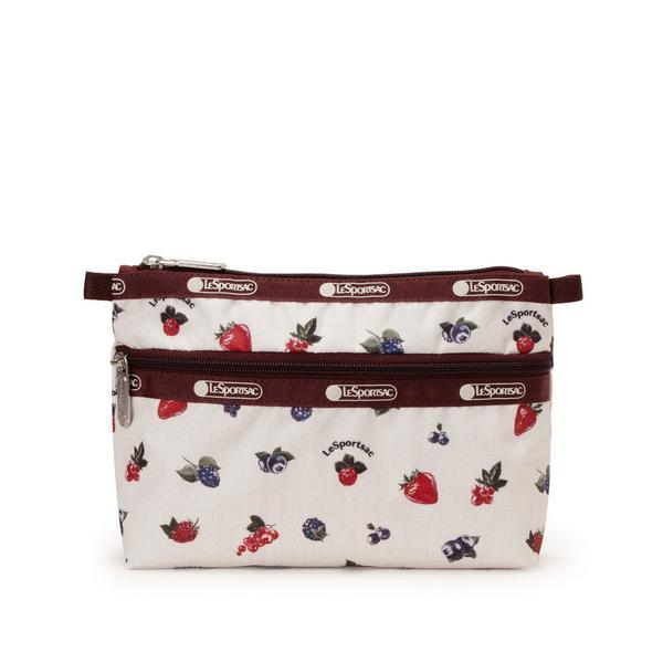 ZOZO問い合わせ番号:106376472ショップ:LeSportsac，レスポートサックブランド:LeSportsac，レスポートサック商品名:COSMETIC CLUTCH ベリーメロウACCカテゴリ:財布/小物>ポーチブランド品...