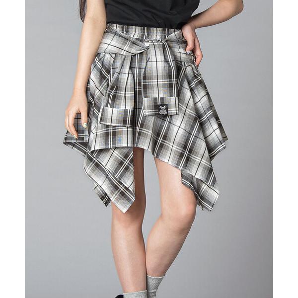 ZOZO問い合わせ番号:106408804ショップ:BEBE ONLINE STORE，ベベ オンラインストアブランド:ZIDDY，ジディ商品名:【 ニコ☆プチ 】リボンチェック イレヘムスカパン(130~160cm)カテゴリ:スカート&g...