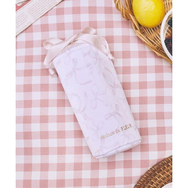 ZOZO問い合わせ番号:106408862ショップ:Maison de FLEUR，メゾン ド フルールブランド:Maison de FLEUR，メゾンドフルール商品名:リボン柄巾着ボトルケースカテゴリ:食器/キッチン>水筒ブランド品...