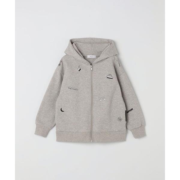 ZOZO問い合わせ番号:106409264ショップ:SHIPS KIDS，シップス キッズブランド:SHIPS any，シップス エニィ，SHIPS，シップス商品名:SHIPS any:〈洗濯機可能〉ポンチ デザイン ジップ パーカー ＜K...