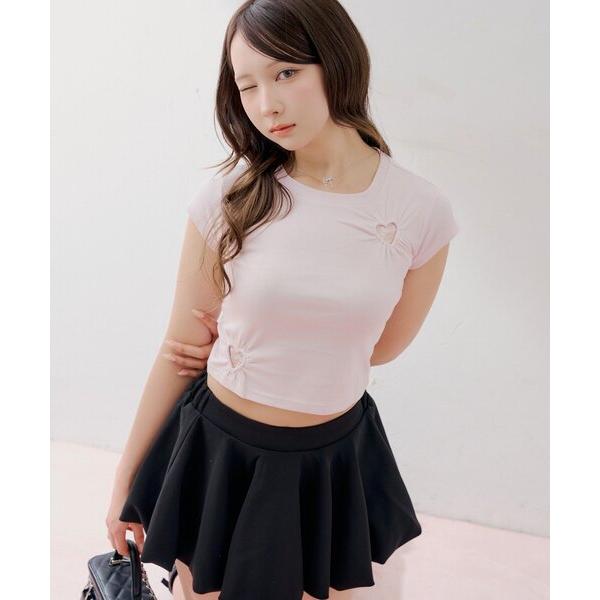 ZOZO問い合わせ番号:106409513ショップ:Chico，チコブランド:Chico，チコ商品名:ハートデザインチビTカテゴリ:トップス>Tシャツ/カットソーブランド品番:CHZ1061406A0004素材:本体：コットン92％、...