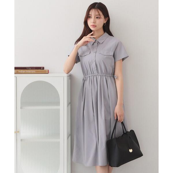 ZOZO問い合わせ番号:106410374ショップ:index，インデックスブランド:index，インデックス商品名:サイドリボンシャツワンピース【洗濯機OK/防シワ】カテゴリ:ワンピース/ドレス>ワンピースブランド品番:C58-55...