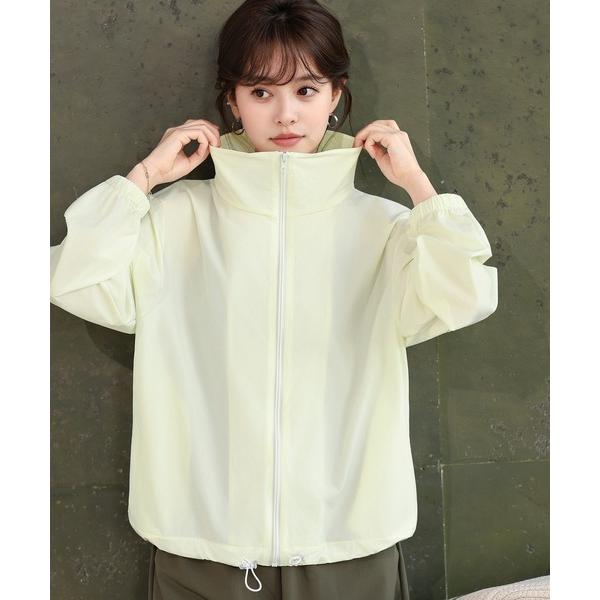 『タイムセール実施中』ZOZO問い合わせ番号:106412111ショップ:TeddyShop，テディショップブランド:TeddyShop，テディショップ商品名:【UVカット率99％/水陸両用/ドロスト調節可/接触冷感】長袖 スタンドネック ...