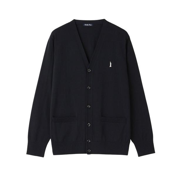 ZOZO問い合わせ番号:106412165ショップ:EASTBOY，イーストボーイブランド:EASTBOY，イーストボーイ商品名:カーディガン COOLMAX ニット ハイゲージ 薄手 通学 制服 中学生 高校生 スクールカテゴリ:トップス...