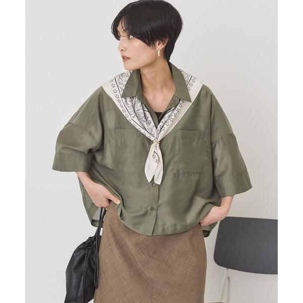 ZOZO問い合わせ番号:106412515ショップ:AMERICAN HOLIC，アメリカンホリックブランド:AMERICAN HOLIC，アメリカンホリック商品名:【WEB限定】Wポケットシアー半袖シャツカテゴリ:トップス>シャツ/...