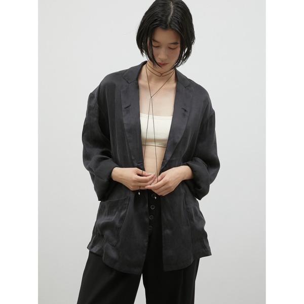 『セール実施中』ZOZO問い合わせ番号:106413043ショップ:RESERVOIR STORE，レザボア ストアブランド:LA PEAU DE GEM，ラポドゥジェム商品名:「LA PEAU DE GEM」2way drape jack...