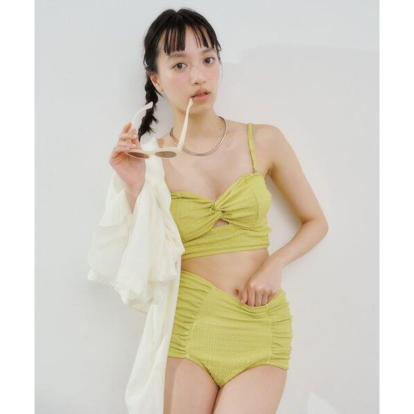 ※このアイテムは返品・交換対象外商品です。ZOZO問い合わせ番号:106413075ショップ:mystic，ミスティックブランド:mystic，ミスティック商品名:【ZOZO先行予約アイテム】《WEB限定》ツイストスイムウェアカテゴリ:水着...