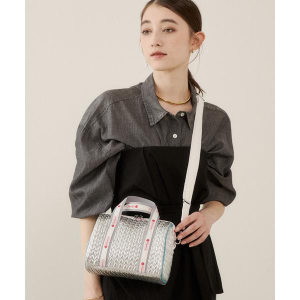 ZOZO問い合わせ番号:106416612ショップ:LeSportsac，レスポートサックブランド:LeSportsac，レスポートサック商品名:SM WEB BOSTON シルヴァリーリップルWEBカテゴリ:バッグ>ショルダーバッグ...