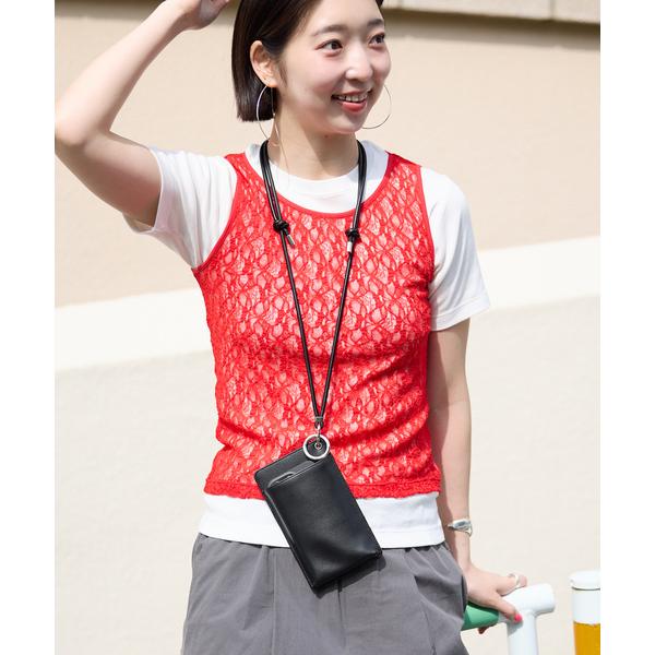 ZOZO問い合わせ番号:106424542ショップ:IENA，イエナブランド:SLOBE IENA，スローブイエナ商品名:《WEB・ZOZOTOWN・一部店舗限定》VOICE MADE スマホショルダーカテゴリ:財布/小物>その他小物...