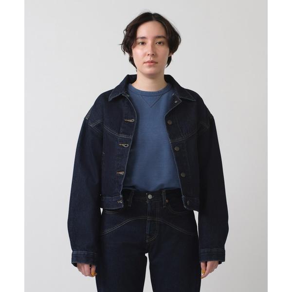 参考価格：14，300円発売時期：2025年02月コンディション：B（目立つ使用感なし）使用感が少ない、または気にならないアイテム全体的：色あせ参考商品名：Levi’s/リーバイス SHRUNKEN 90S トラッカージャケット ダークイン...
