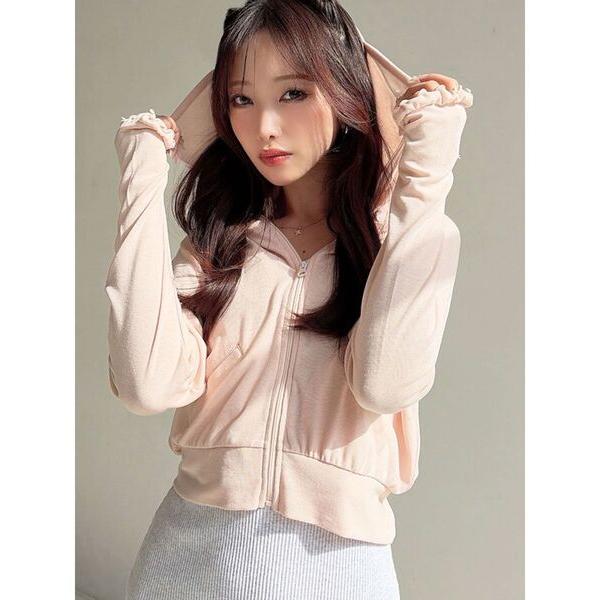 ZOZO問い合わせ番号:106448324ショップ:RESEXXY，リゼクシーブランド:RESEXXY，リゼクシー商品名:【UVカット】ベーシックパーカーカテゴリ:トップス>パーカーブランド品番:152632738101素材:-原産国...