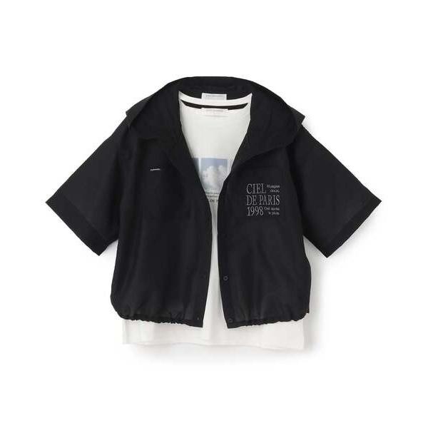 ZOZO問い合わせ番号:106448750ショップ:NARUMIYA ONLINE，ナルミヤ オンラインブランド:pom ponette junior，ポンポネットジュニア商品名:【130cmあり】シアーシャツパーカ＆Tシャツセットカテゴリ...