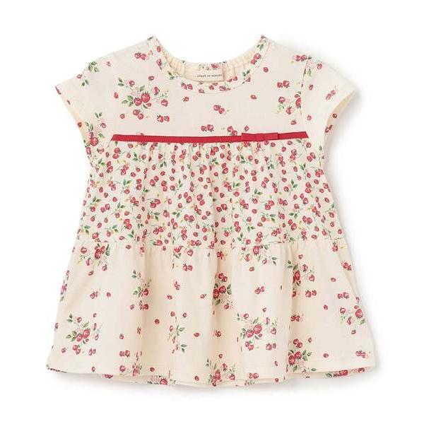 ZOZO問い合わせ番号:106448758ショップ:sense of wonder，センスオブワンダーブランド:sense of wonder，センスオブワンダー商品名:野イチゴティアードチュニック【オーガニック】【日本製】カテゴリ:ワンピ...