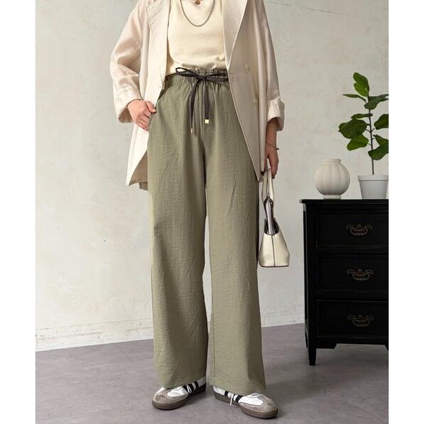 ZOZO問い合わせ番号:106448786ショップ:Chez toi，シェトワブランド:Chez toi，シェトワ商品名:リネンライク配色イージーパンツカテゴリ:パンツ>その他パンツブランド品番:PGC1061302C0001素材:B...