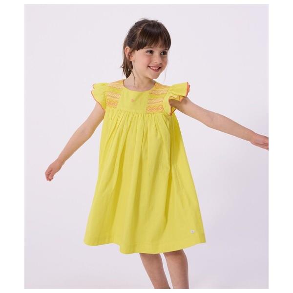 ZOZO問い合わせ番号:106448936ショップ:PETIT BATEAU，プチバトーブランド:PETIT BATEAU，プチバトー商品名:刺繍ワンピースカテゴリ:ワンピース/ドレス>ワンピースブランド品番:A0EZXB素材:55%...