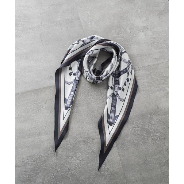 ZOZO問い合わせ番号:106449043ショップ:LAUTREAMONT ONLINE SHOP，ロートレアモン オンラインショップブランド:LAUTREAMONT，ロートレアモン商品名:ダイヤ馬具柄スカーフカテゴリ:ファッション雑貨&g...