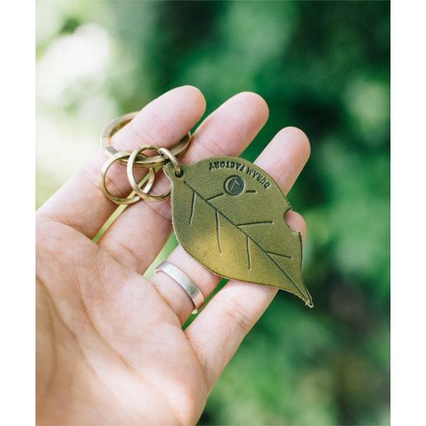 ZOZO問い合わせ番号:11545750ショップ:HIGHTIDE，ハイタイドブランド:DURAM FACTORY，ドゥラムファクトリー，HIGHTIDE，ハイタイド商品名:DURAM ドゥラム レザー リーフキーホルダー 14032 キー...