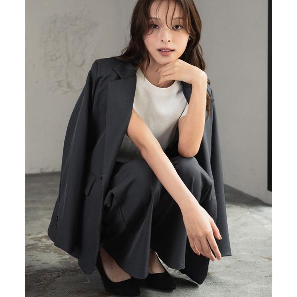 参考価格：9，990円発売時期：2025年03月コンディション：A（使用感なし）数回使用した程度で使用感が感じられないアイテム参考商品名：洗える スーツ セットアップ テーラードジャケット ワイドパンツ フォーマル セレモニー ビジネス 大...