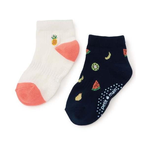 ※このアイテムは返品・交換対象外商品です。ZOZO問い合わせ番号:106485306ショップ:petit main，プティマインブランド:petit main，プティマイン商品名:BOY吸水速乾ソックス2Pカテゴリ:レッグウェア>ソッ...