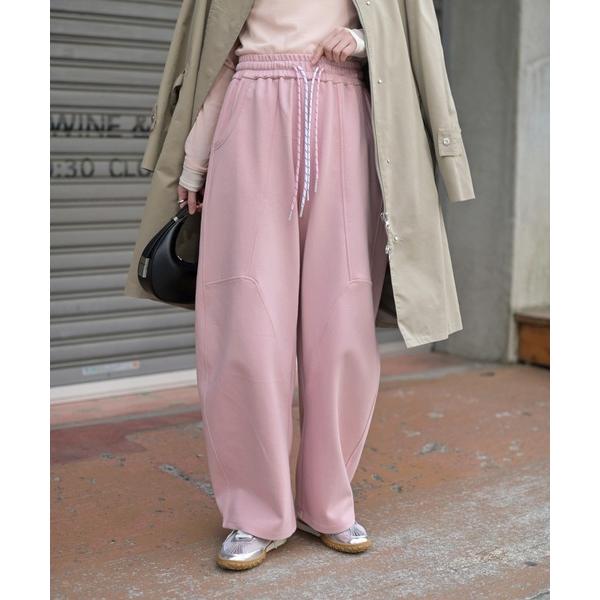 『タイムセール実施中』ZOZO問い合わせ番号:106521536ショップ:wears，ウェアーズブランド:Marient，マリエント商品名:カットワークWストリングカーブスウェットパンツ 2カテゴリ:パンツ>スウェットパンツブランド品...