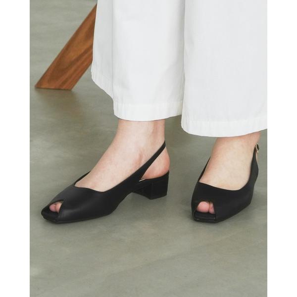 ZOZO問い合わせ番号:106522248ショップ:Emma Francis，エマ フランシスブランド:Emma Francis，エマフランシス商品名:3cmヒール ピープトゥ バックストラップ サンダルカテゴリ:シューズ>サンダルブ...