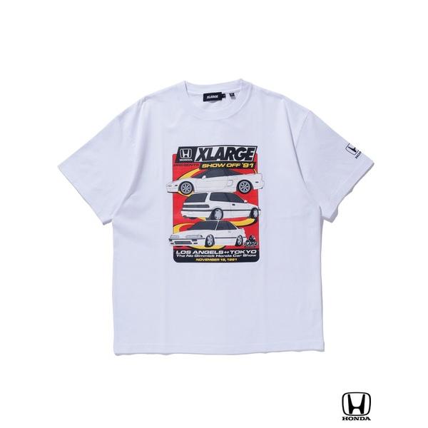 ZOZO問い合わせ番号:106522251ショップ:XLARGE，エクストララージブランド:XLARGE，エクストララージ商品名:XLARGE×Honda SHOWOFF S/S TEEカテゴリ:トップス>Tシャツ/カットソーブランド...