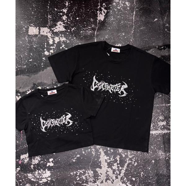 ZOZO問い合わせ番号:106522270ショップ:BROKEN BASE，ブロークンベースブランド:centimeter，センチメーター商品名:Tribal logo glitter teeカテゴリ:トップス>Tシャツ/カットソーブ...