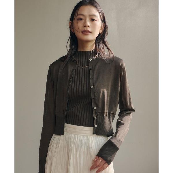 ZOZO問い合わせ番号:106523609ショップ:anuans，アニュアンスブランド:anuans，アニュアンス商品名:マーセライズコットンベーシックニットカーデカテゴリ:トップス>カーディガン/ボレロブランド品番:15262111...