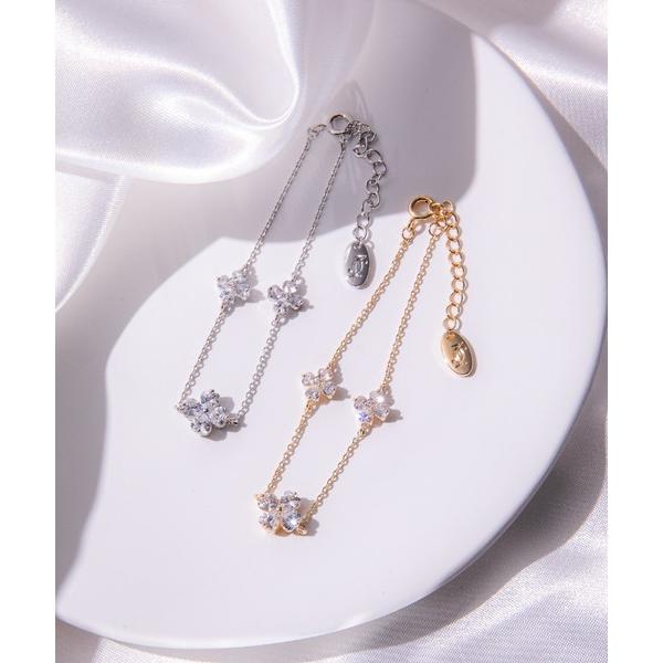 ZOZO問い合わせ番号:106524392ショップ:JILL by JILL STUART，ジル バイ ジル スチュアートブランド:JILL by JILL STUART，ジルバイジルスチュアート商品名:Cubicクローバーブレスレットカテ...