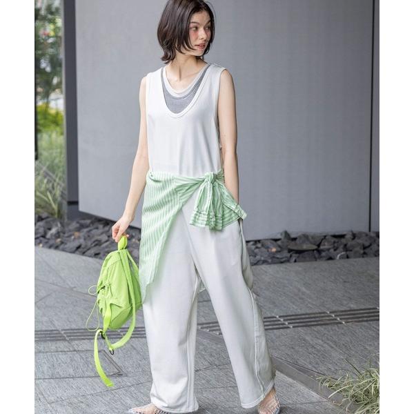 ZOZO問い合わせ番号:106560000ショップ:niko and...，ニコアンドブランド:niko and...，ニコアンド商品名:スウェットロンパースカテゴリ:オールインワン・サロペット>つなぎ/オールインワンブランド品番:6...