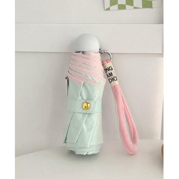 ZOZO問い合わせ番号:106560455ショップ:Port，ポートブランド:Jelly moo，ジェリームー商品名:【 Jelly moo / ジェリームー 】 パステルカラー ストラップ付き ミニ折りたたみ傘カテゴリ:ファッション雑貨&...