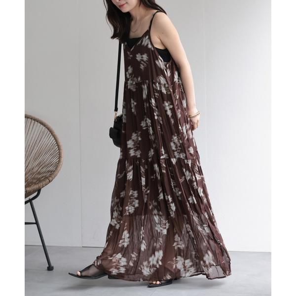 『タイムセール実施中』ZOZO問い合わせ番号:106560786ショップ:Bonjour Sagan，ボンジュールサガンブランド:ap retro，アプレトロ，Bonjour Sagan，ボンジュールサガン商品名:柄アソートマキシ丈キャミワ...