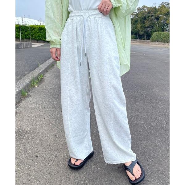 ZOZO問い合わせ番号:106560818ショップ:Crisp，クリスプブランド:CRB，シーアールビー商品名:ラメスウェットカーブパンツカテゴリ:パンツ>スウェットパンツブランド品番:CS20384-4素材:綿100%原産国:中国カ...