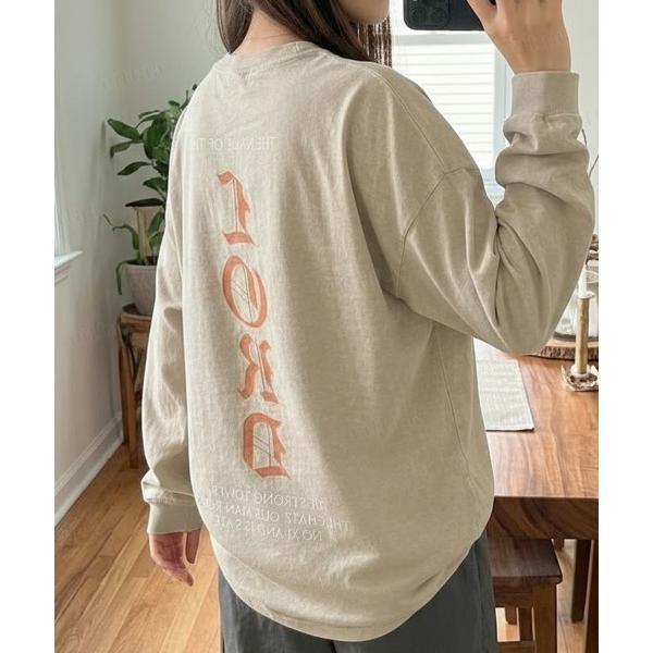 ZOZO問い合わせ番号:106561287ショップ:Dalfwin，ダールフィンブランド:Dalfwin，ダールフィン商品名:韓国ファッション LOADピグメント加工長袖Tシャツカテゴリ:トップス>スウェットブランド品番:Y-4792...