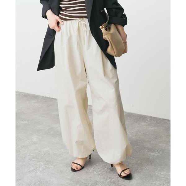 ZOZO問い合わせ番号:106561562ショップ:Spick &amp; Span，スピック アンド スパンブランド:Spick &amp; Span，スピックアンドスパン商品名:CO/PA タイプライターギャザーパンツカテゴリ:パンツ&...