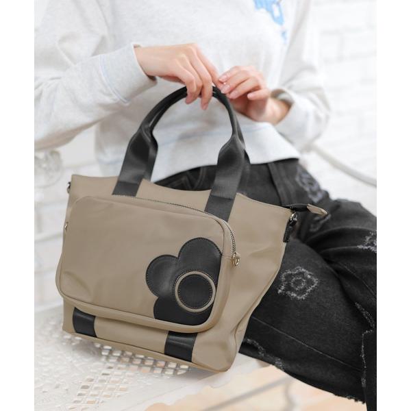 ZOZO問い合わせ番号:106562217ショップ:MARY QUANT，マリークワントブランド:MARY QUANT，マリークワント商品名:デイジーセパレート 2WAYトートカテゴリ:バッグ>トートバッグブランド品番:226-811...