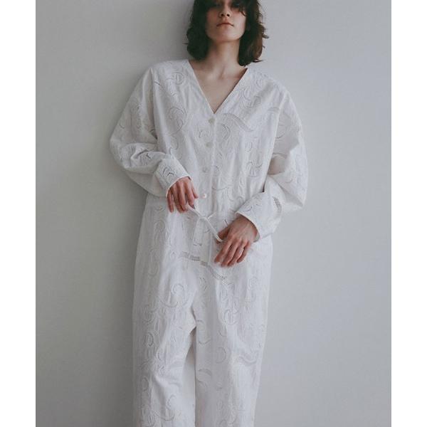 ZOZO問い合わせ番号:106562484ショップ:ETRE TOKYO，エトレトウキョウブランド:ETRE TOKYO，エトレトウキョウ商品名:エンブロイダリーオールインワンカテゴリ:オールインワン・サロペット>つなぎ/オールインワ...