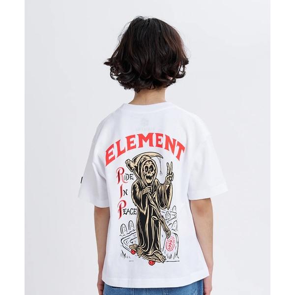 ZOZO問い合わせ番号:106562711ショップ:ムラサキスポーツ，ムラサキスポーツブランド:ELEMENT，エレメント，ムラサキスポーツ，ムラサキスポーツ商品名:ELEMENT/エレメント キッズ 半袖 Tシャツ バックプリント TIM...