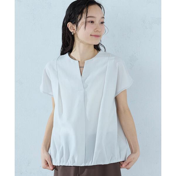 ZOZO問い合わせ番号:106563002ショップ:COMME CA ISM，コムサイズムブランド:COMME CA ISM，コムサイズム商品名:ノースリーブ タックブラウスカテゴリ:トップス>シャツ/ブラウスブランド品番:12-69...