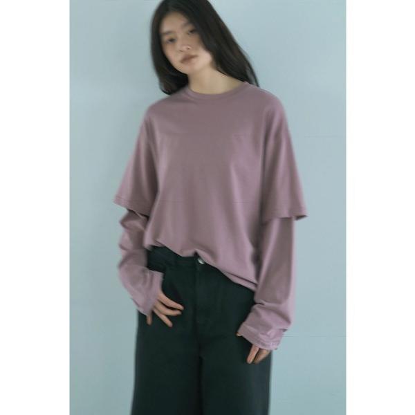 ZOZO問い合わせ番号:106563178ショップ:marjour，マージュールブランド:marjour，マージュール商品名:MUTED TONES LAYERED LIKE TEEカテゴリ:トップス>Tシャツ/カットソーブランド品番...
