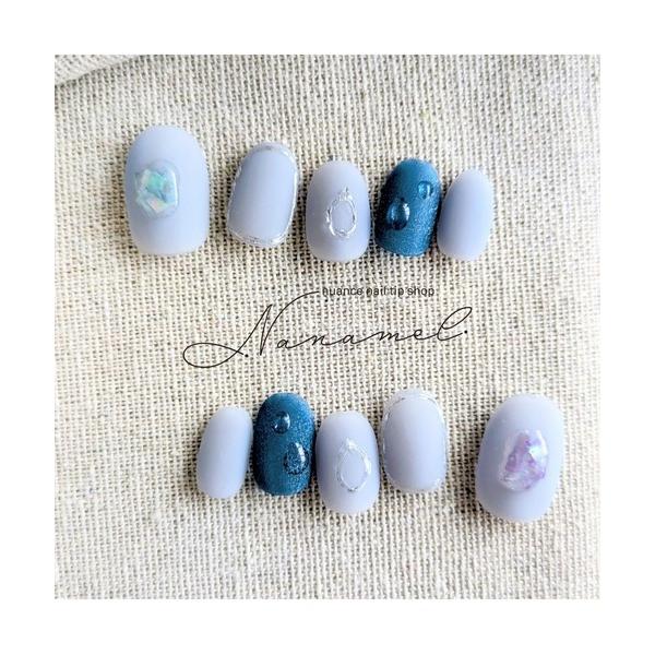 ※このアイテムは返品・交換対象外商品です。コスメ商品ZOZO問い合わせ番号:106563503ショップ:TONE，トーンブランド:tone，トーン商品名:【nanamel】シェル×ジュエリーネイル(ショートオーバル)(MA)カテゴリ:メイク...