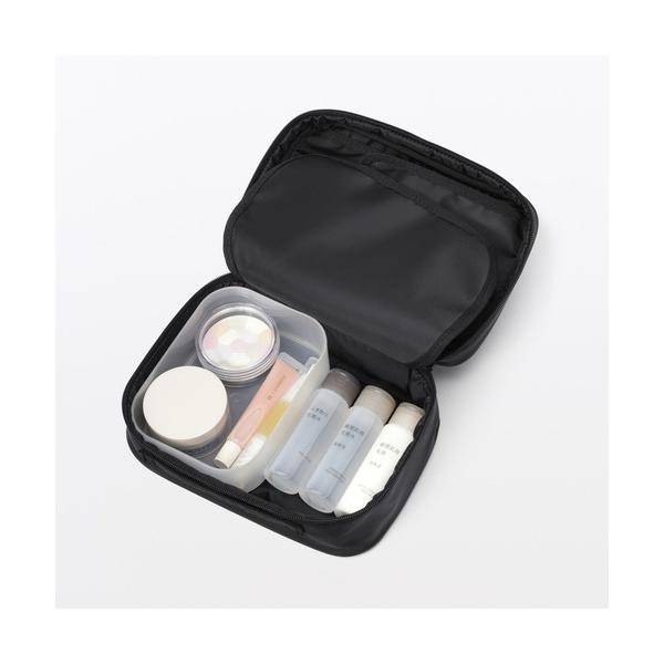 ZOZO問い合わせ番号:106564120ショップ:無印良品，ムジルシリョウヒンブランド:無印良品，ムジルシリョウヒン商品名:再生ナイロンメイクボックス　Ｓ　約２３×１５．５×９ｃｍカテゴリ:インテリア>収納グッズブランド品番:454...