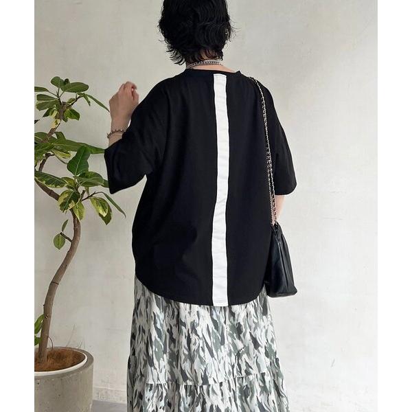 ZOZO問い合わせ番号:106564325ショップ:un dix cors，アンディコールブランド:un dix cors，アンディコール商品名:バックラインシルケットカットソーカテゴリ:トップス>Tシャツ/カットソーブランド品番:U...